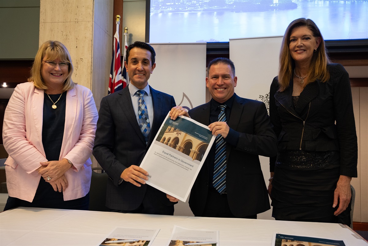 Agreement recognises equal partners in government - LGAQ - CONNECT ...